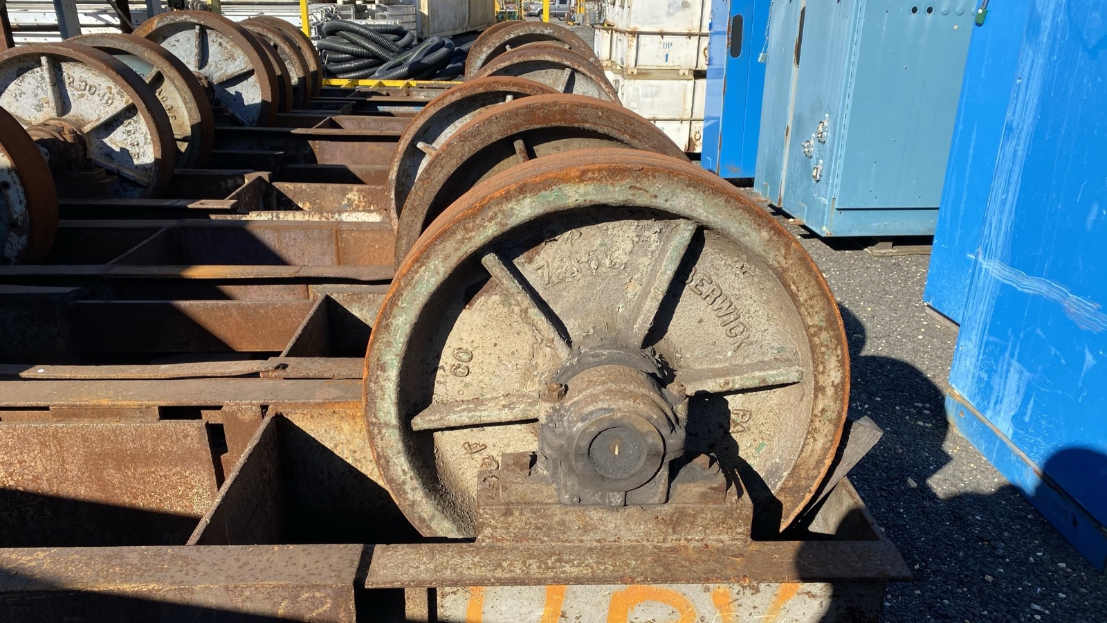 Large Turning Roll, Rollers for Rail Car Tanker Fabrication | Joseph ...