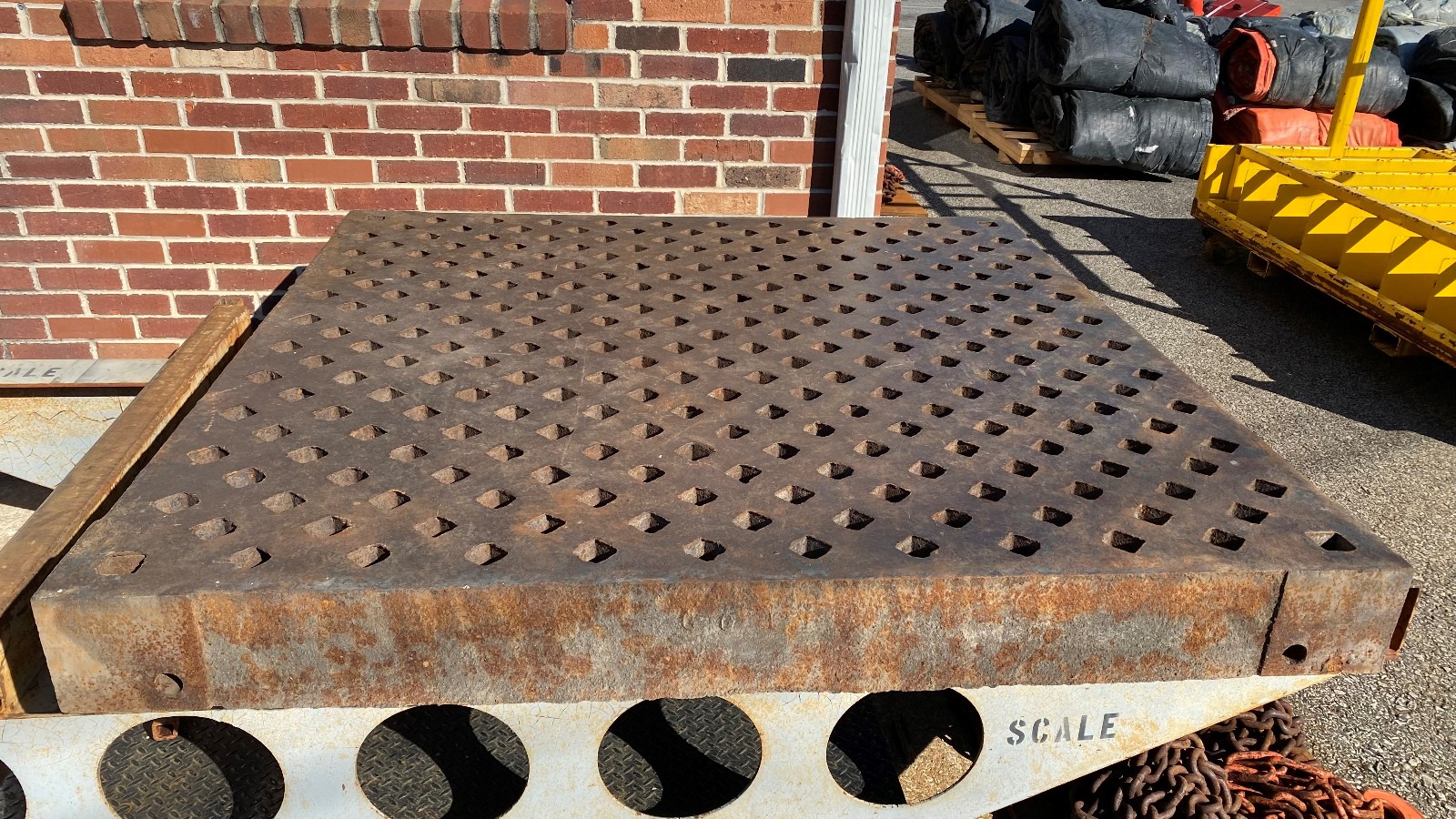 5 FT x 5 FT Welding Platen, Extra Heavy, Cast Iron Layout Table 5x5 ...
