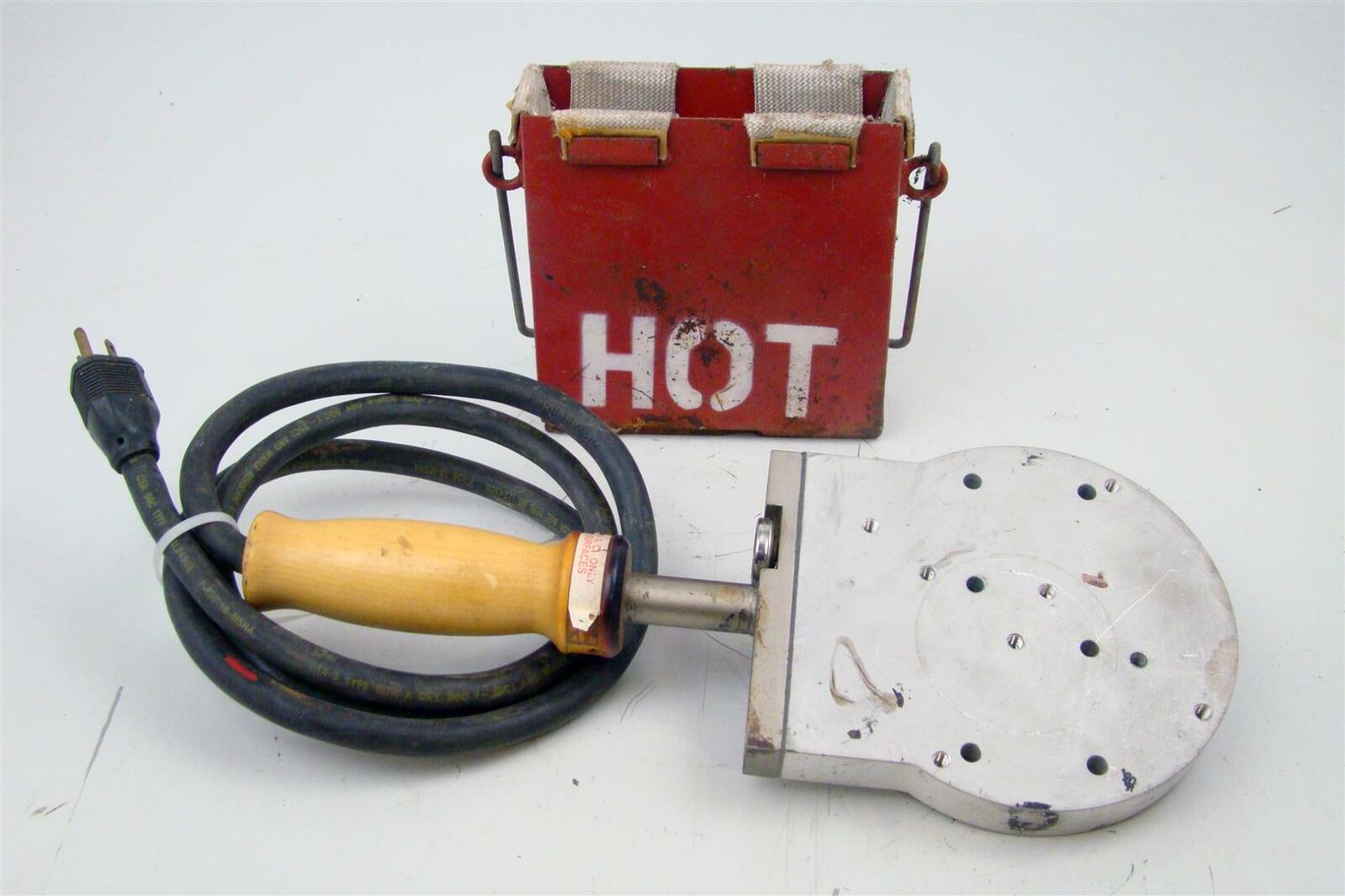 TD Williamson Plastic Socket Fusion Iron w/ Case 120vAC/1650w, 272-995 ...