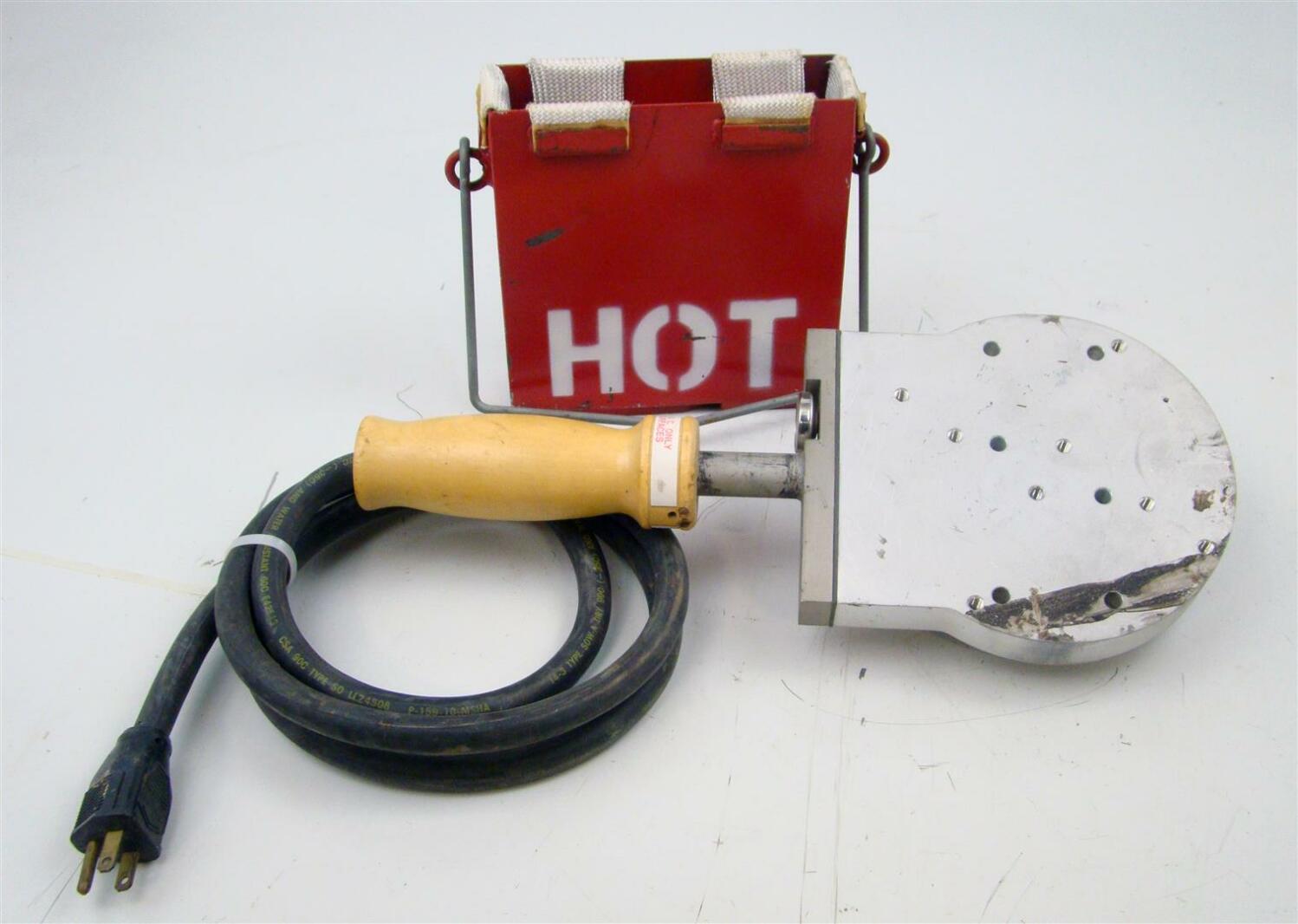 TD Williamson Plastic Socket Fusion Iron w/ Case 120vAC/1650w, 084-295 ...