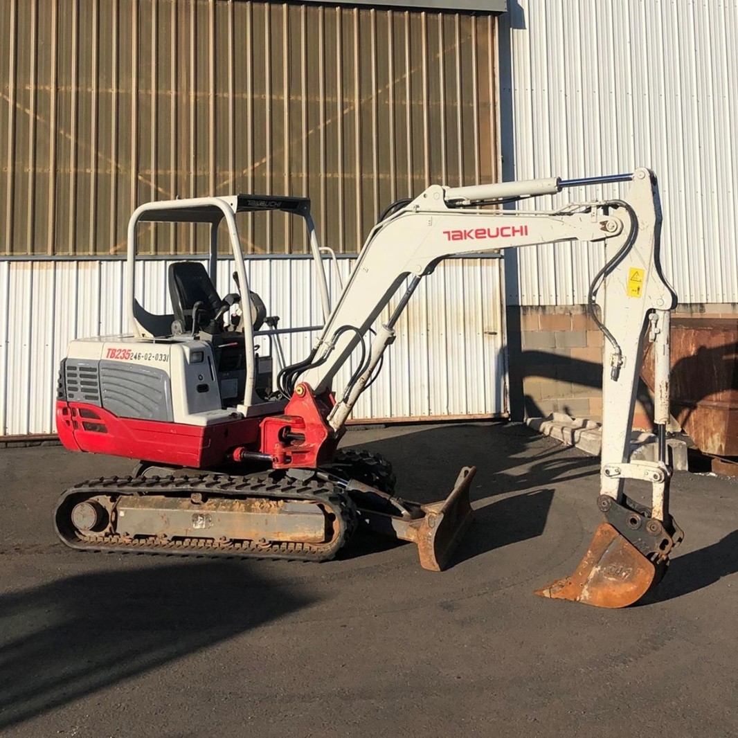 2012 Takeuchi TB235 Mini Excavator | Joseph Fazzio, Incorporated