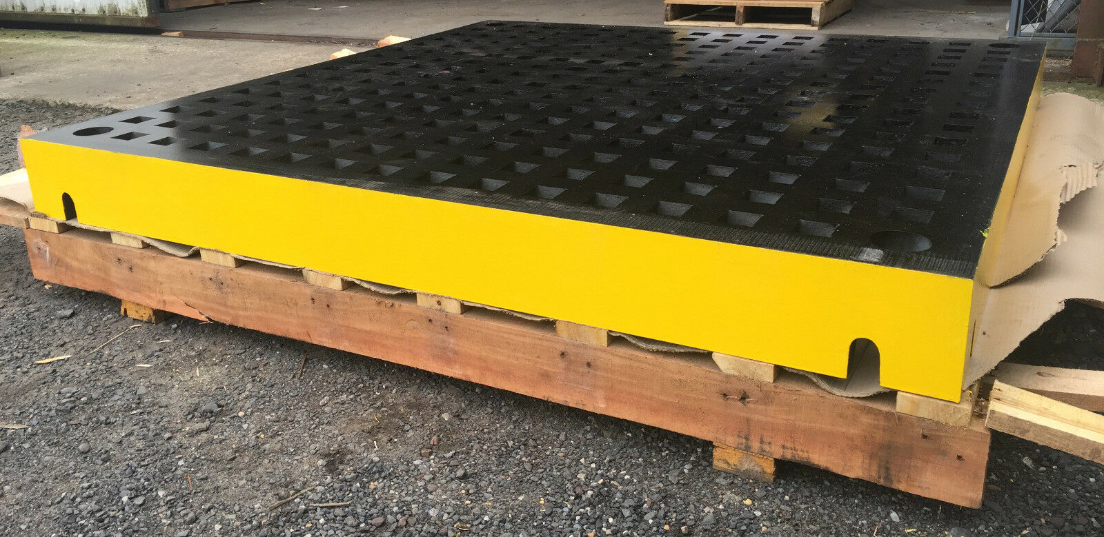 NEW 5 FT x 5 FT Welding Platen Cast Iron Layout Table 5x5 Acorn Style ...