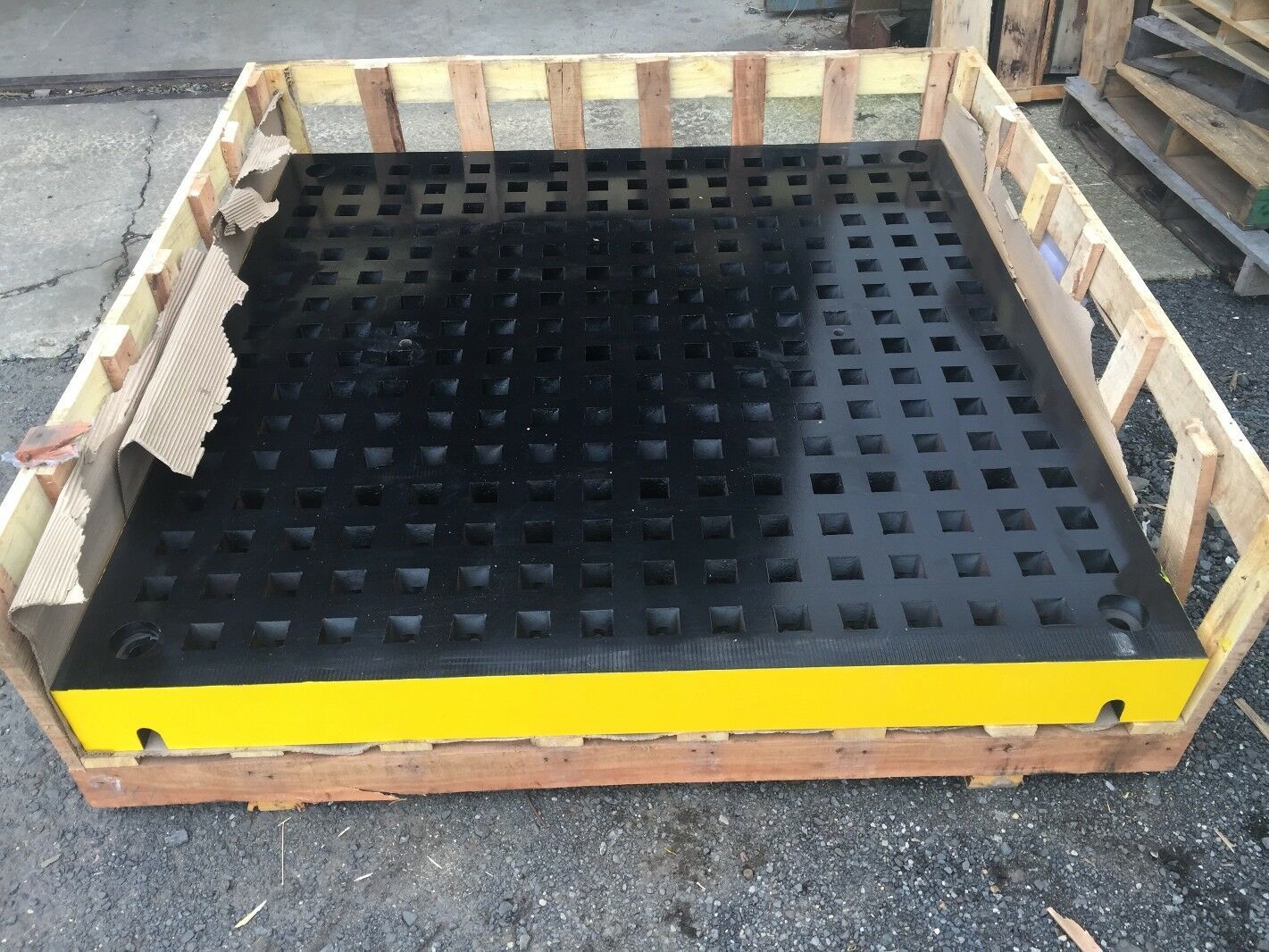 NEW 5 FT x 5 FT Welding Platen Cast Iron Layout Table 5x5 Acorn Style ...
