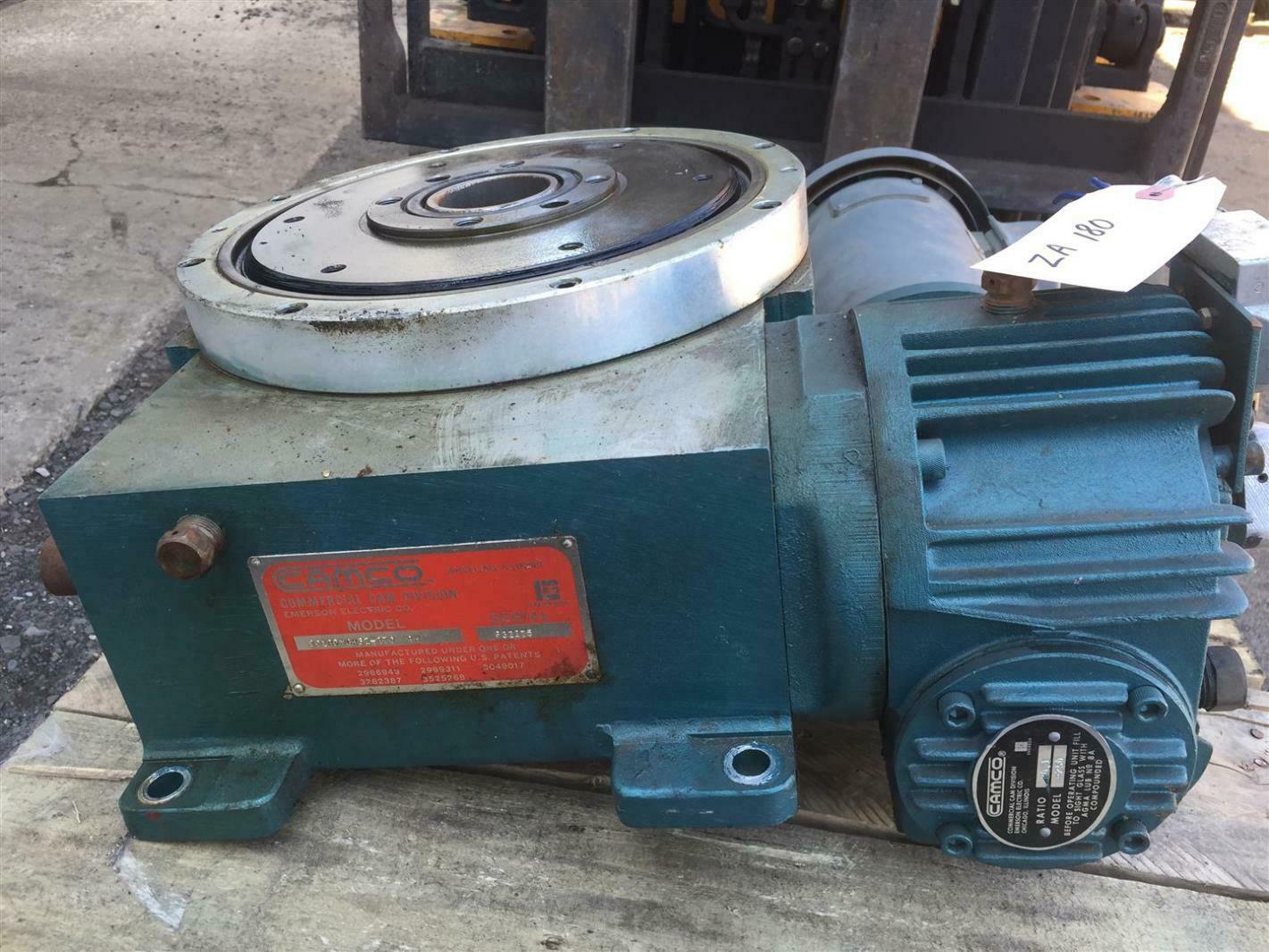 Camco 20:1 Turntable Rotary Drive Indexer with GE 1HP Motor , R250 ...