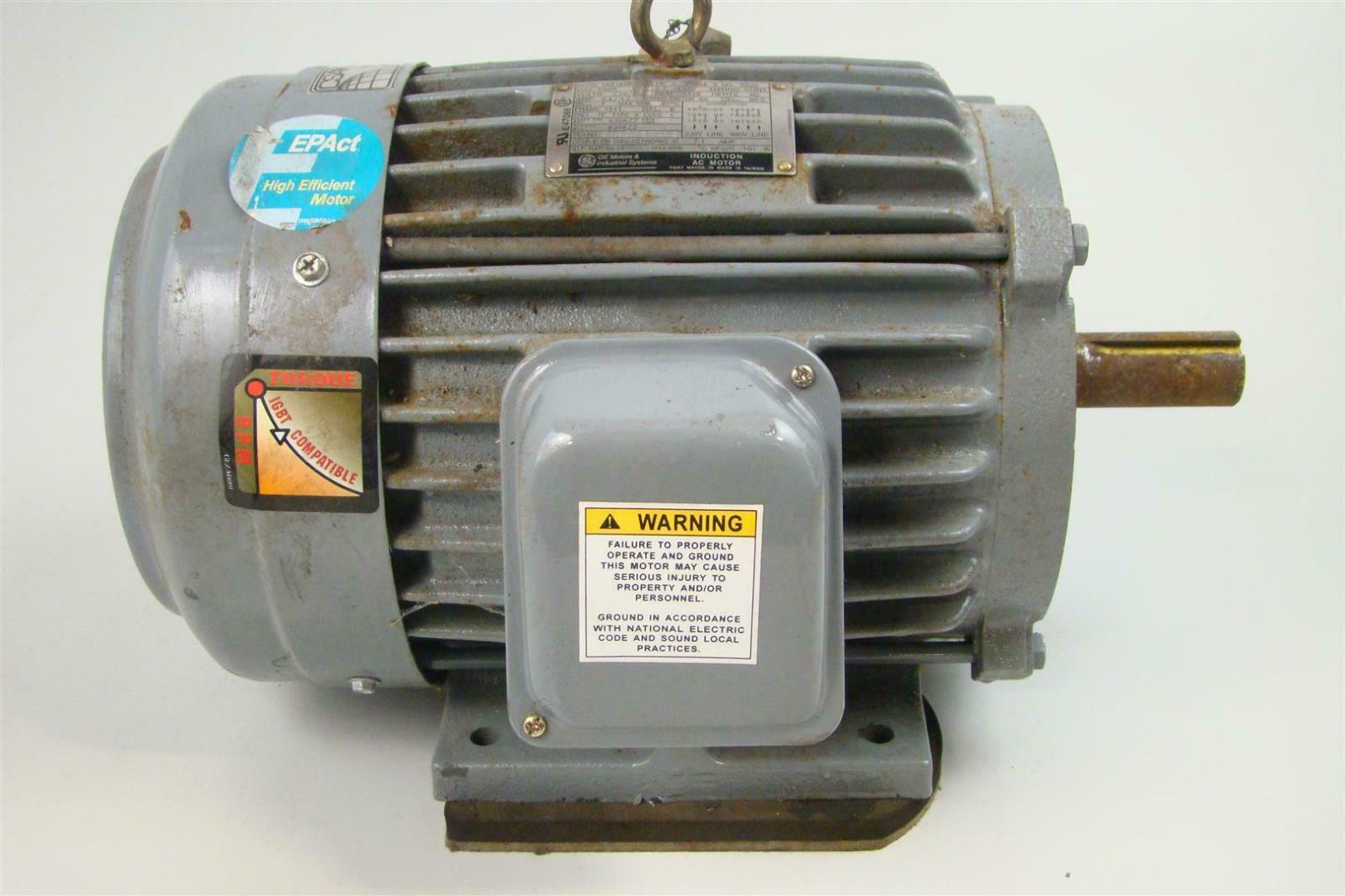 GE 2HP Induction Motor 230/460, 5KE184BC305B | Joseph Fazzio, Incorporated