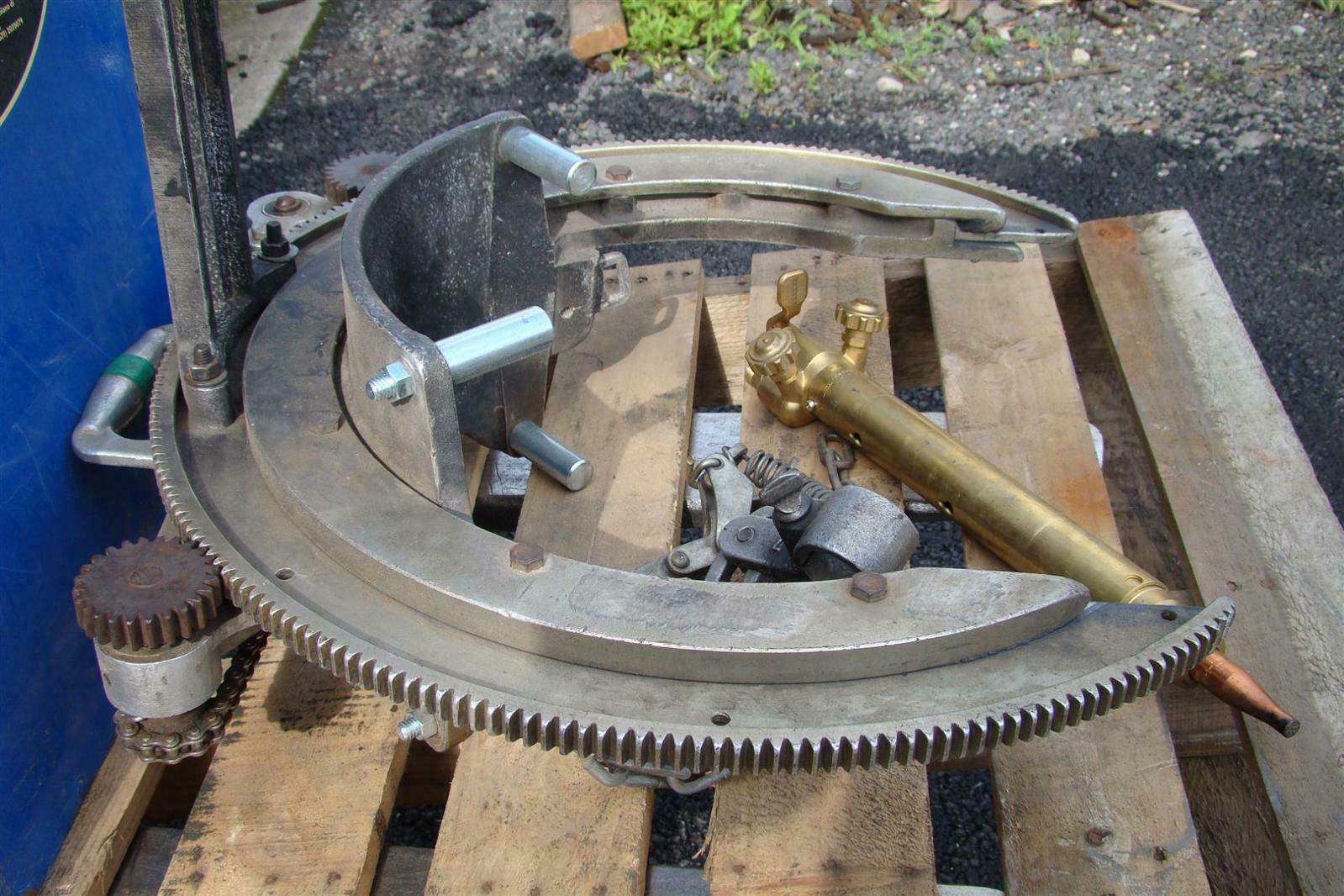 Mathey Dearman Pipe Beveling Machine, Manual Saddle w/ Torch 6"-12 ...