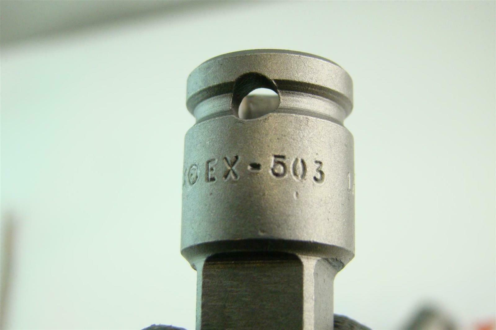 2 APEX USA 3 8 X 1 2 Socket Adapter EX 503 Joseph Fazzio 2 APEX USA 3 8 X 1 2 Socket Adapter EX 503 Joseph Fazzio