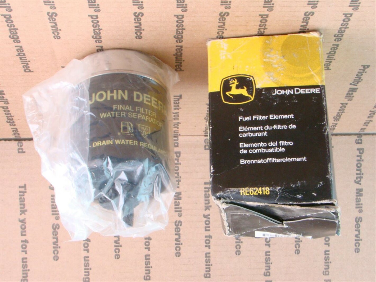 John Deere Fuel Filter, Final Filter Water Separator , RE62418 | Joseph ...