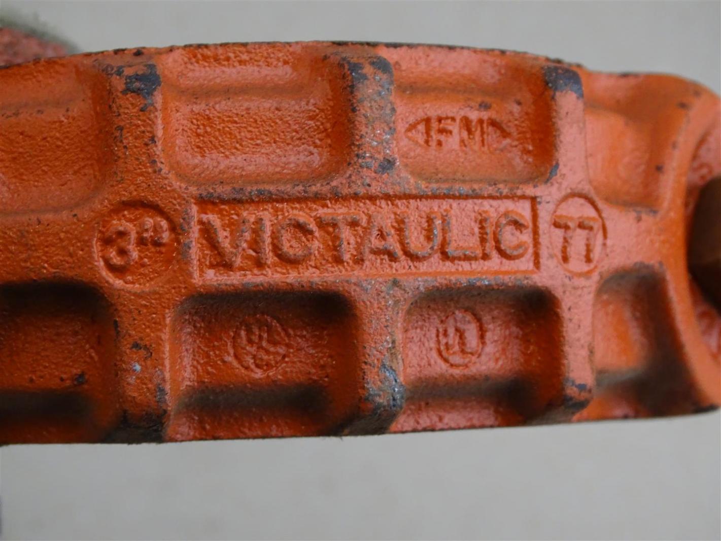 Victaulic 3" Flexible Pipe Coupling Clamp W/ Gasket , 4FMC | Joseph ...