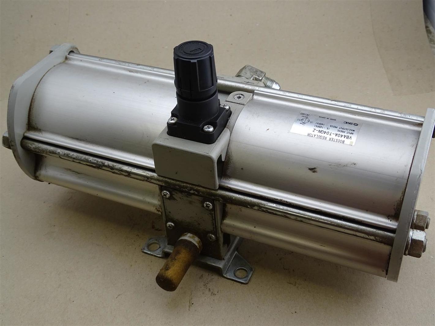 SMC Booster Regulator , VBA40A-T04GN-Z | Joseph Fazzio, Incorporated