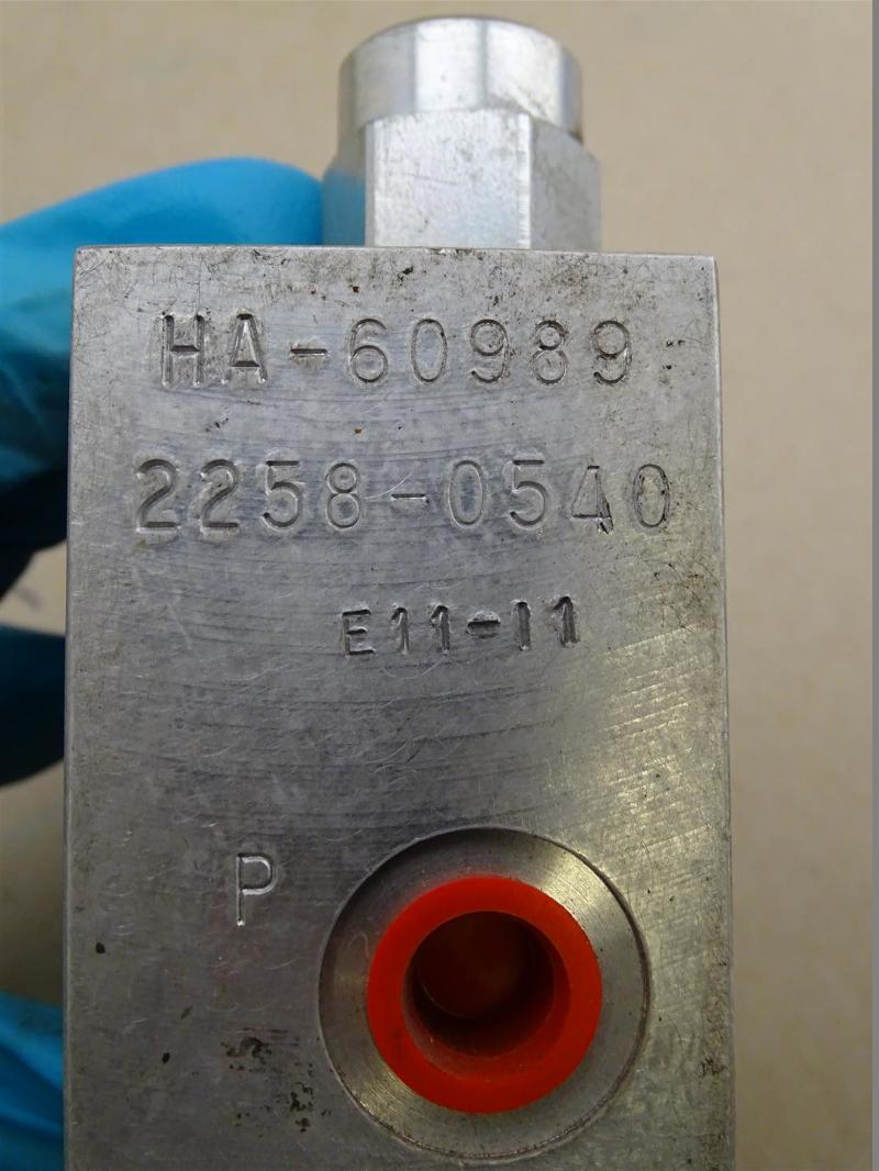 Hydraforce Shut off Block with , Valve | Joseph Fazzio, Incorporated