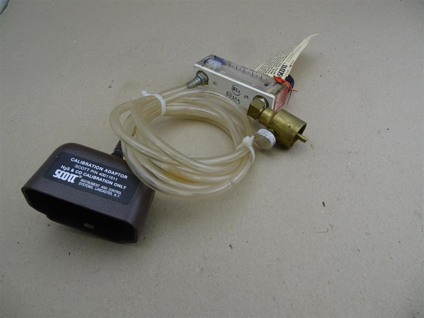 KI Instruments Flow Meter & Scott Calibration Adaptor , 40011511 ...