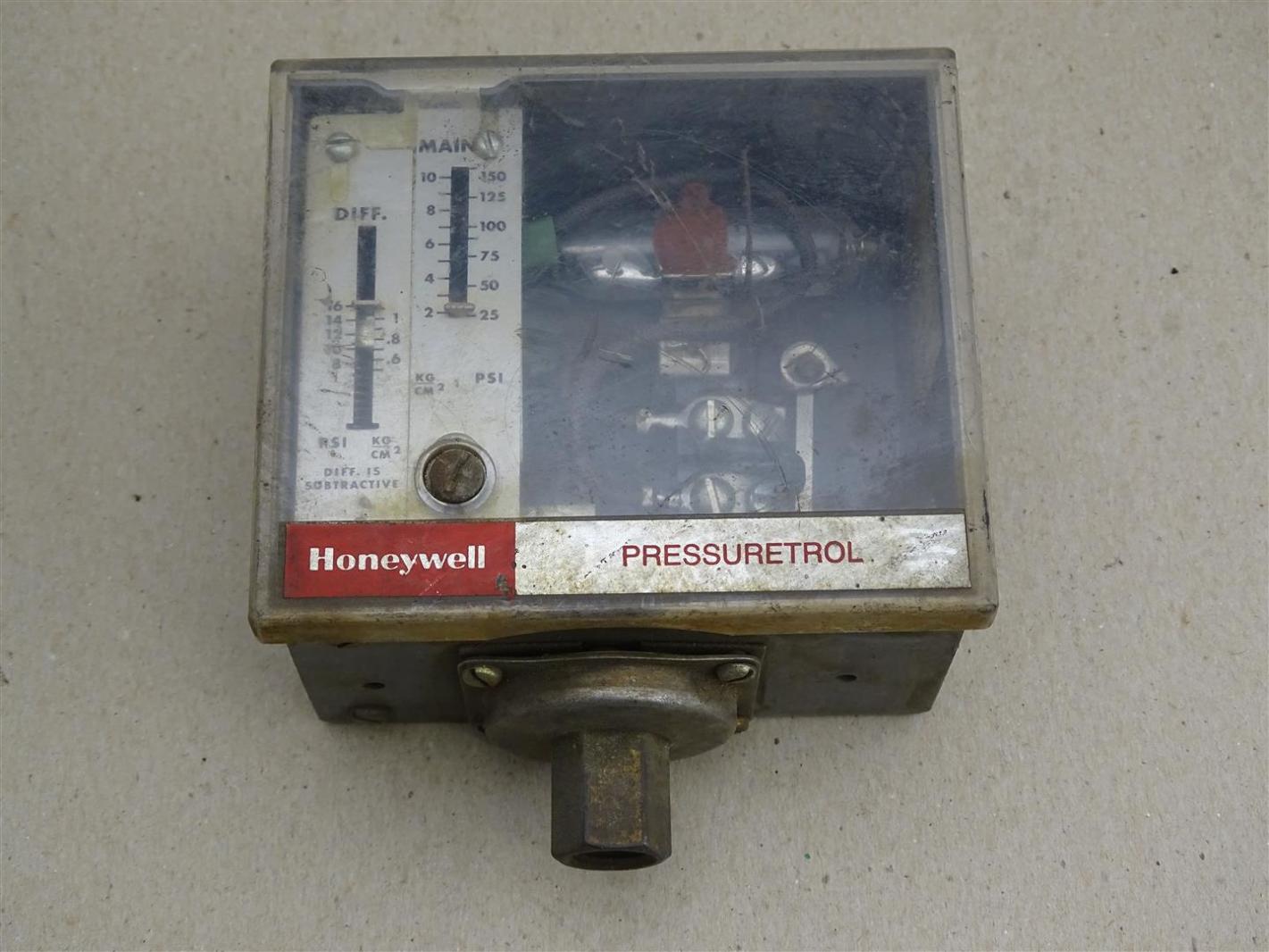 HoneyWell Pressuretrol Pressure Controller , L404D1089 | Joseph Fazzio ...