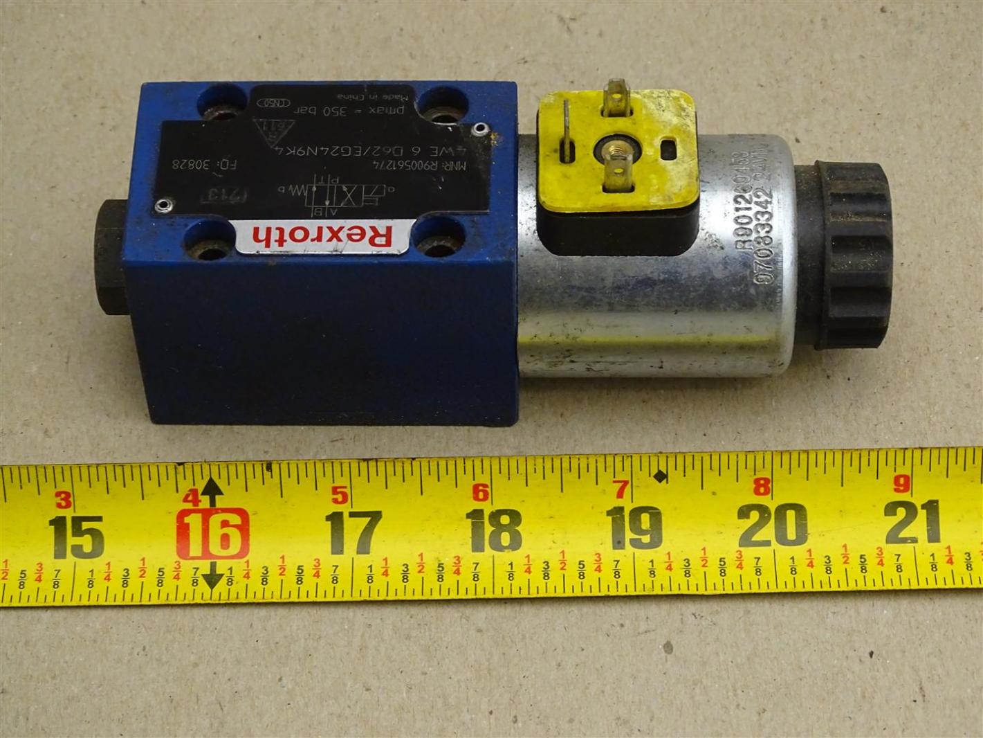Rexroth Solenoid Valve , R900561274 | Joseph Fazzio, Incorporated