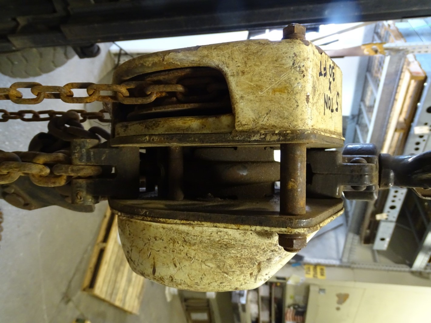 Jet 5-TON Chain Hoist, Manual Chain Fall Model, SMH-5T | Joseph Fazzio ...