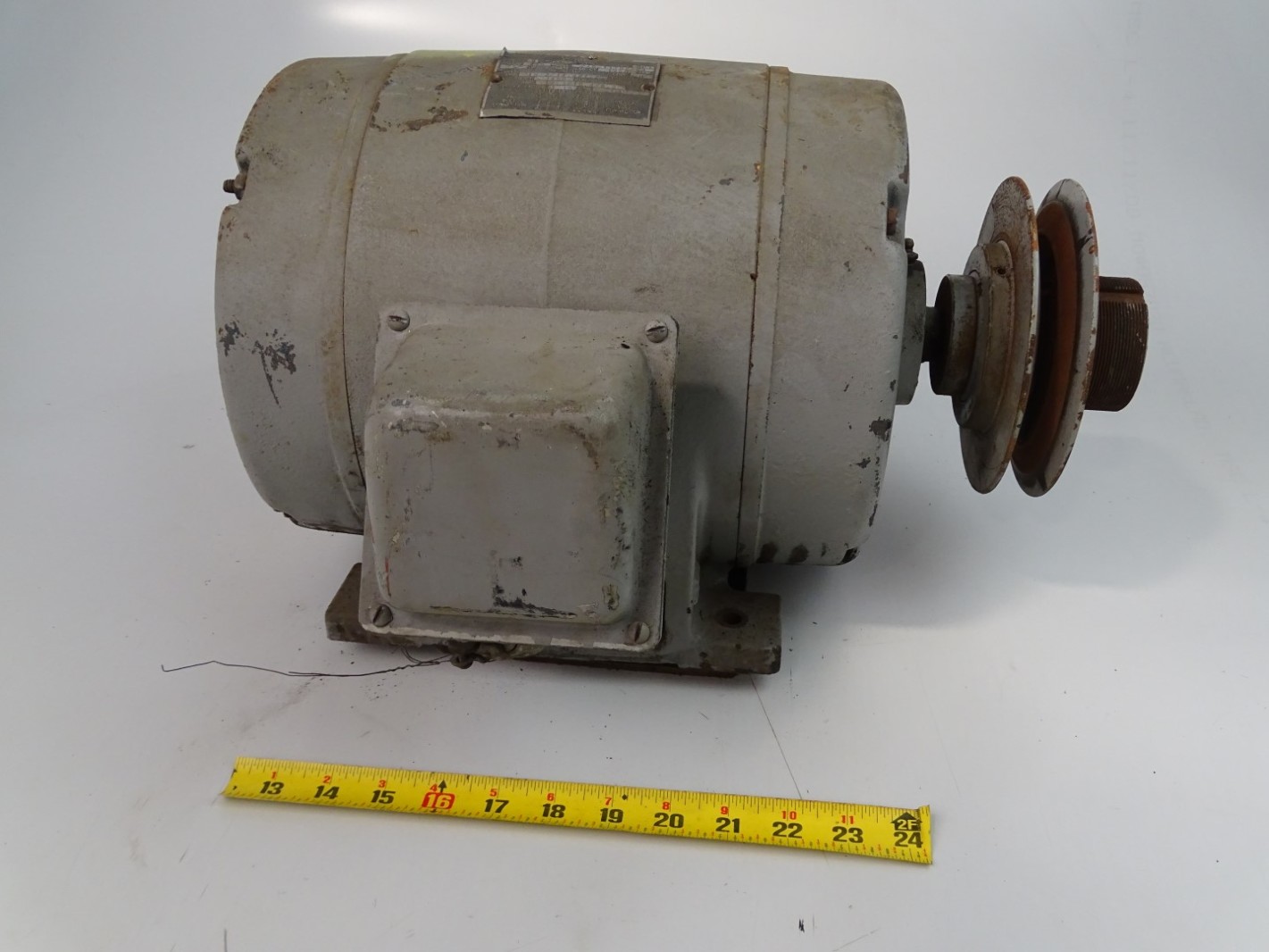 Wagner Induction Motor 5HP, 3Phase, Volts208 220 440 , 215-11702-04 ...