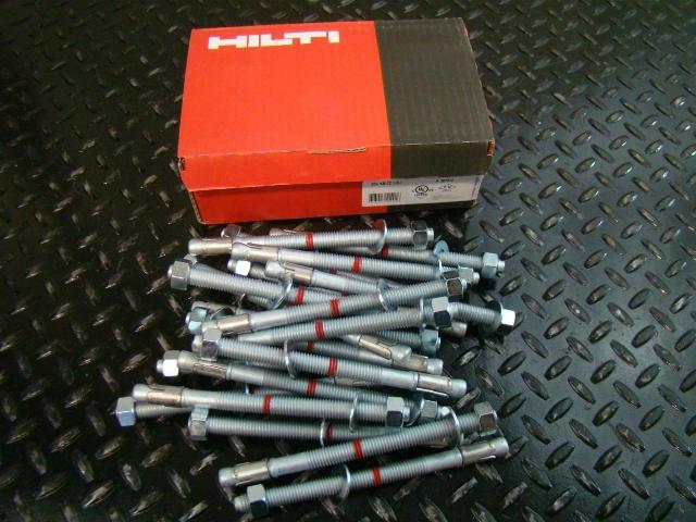 Hilti Anchor Bolt 20xKB-TZ 1/2x7 Wedge Bolt | Joseph Fazzio, Incorporated