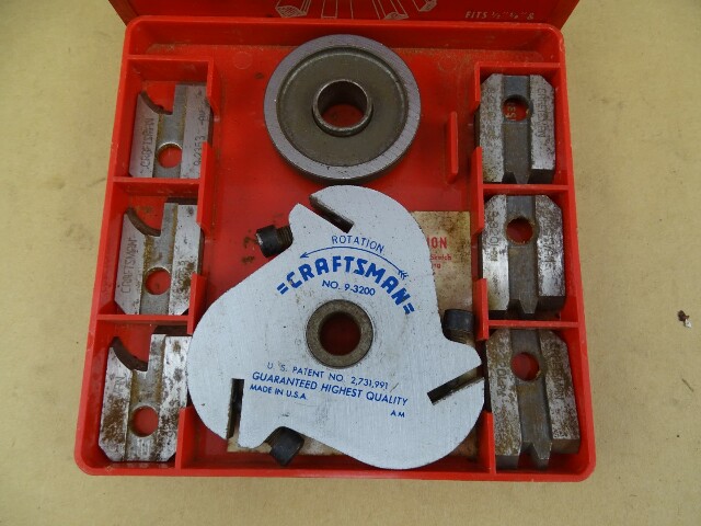 Craftsman Bench Saw Molding Head Cutter , No. 9 3200 | Joseph Fazzio ...