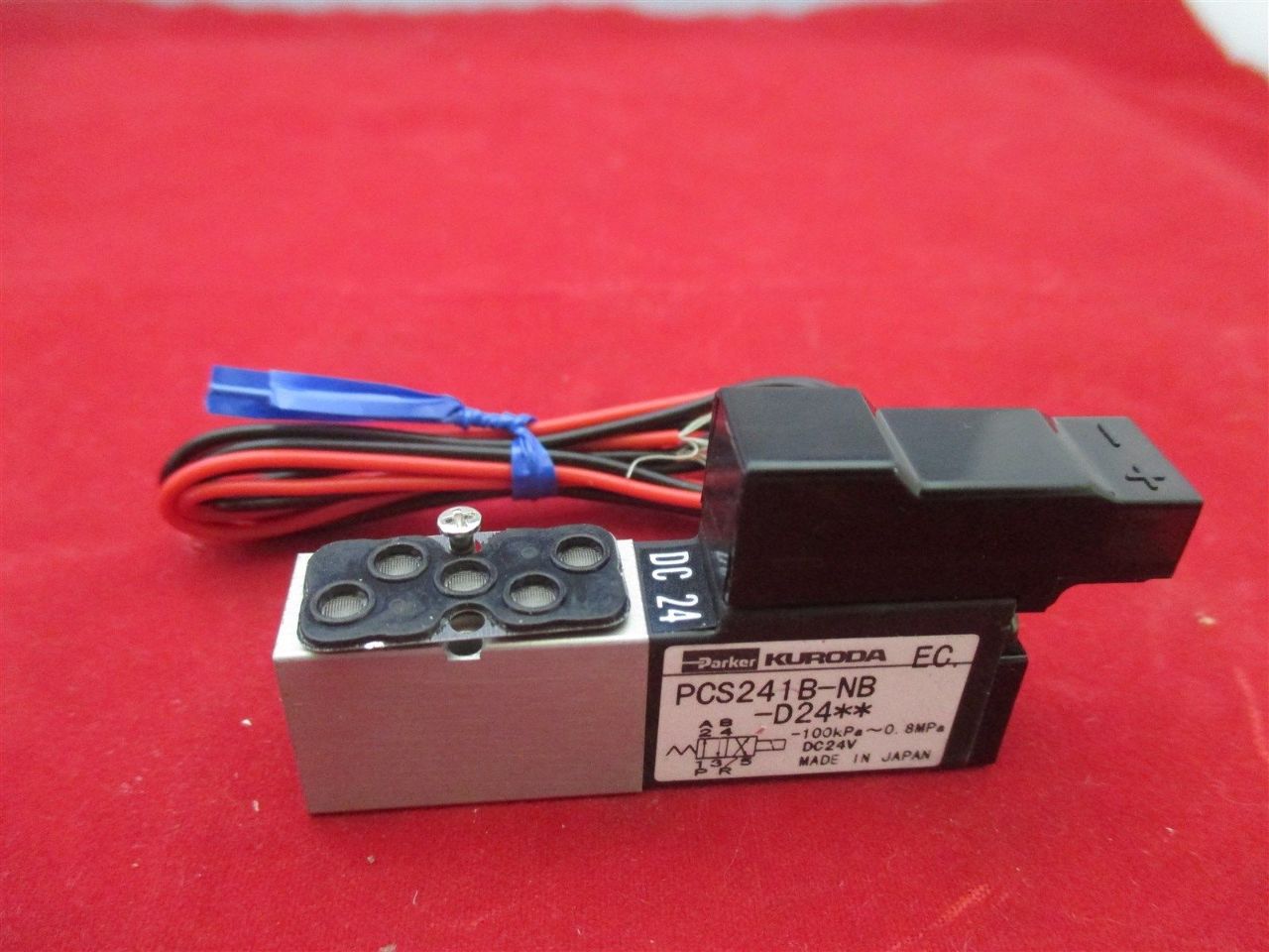 Parker Kuroda PCS241B-NB-D24 Solenoid Valve | Process Industrial Surplus