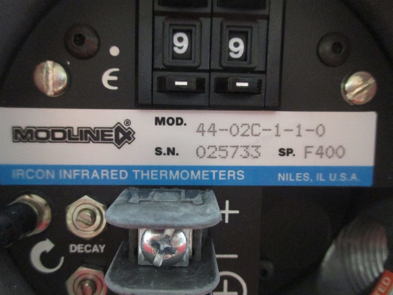 Ircon Infrared Thermometer 44-02C-1-1-0 ModLine 4 | Process Industrial ...