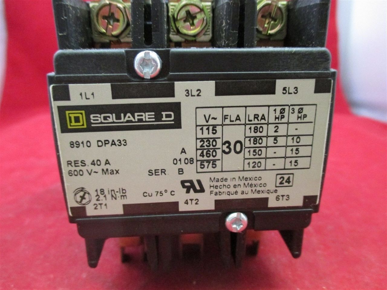 Square D Contactor 8910DPA33V02 new | Process Industrial Surplus