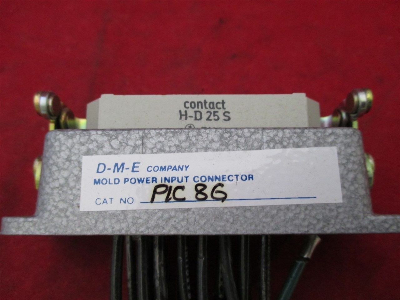 DME PIC 86 Mold Power Input Connector new | Process Industrial Surplus