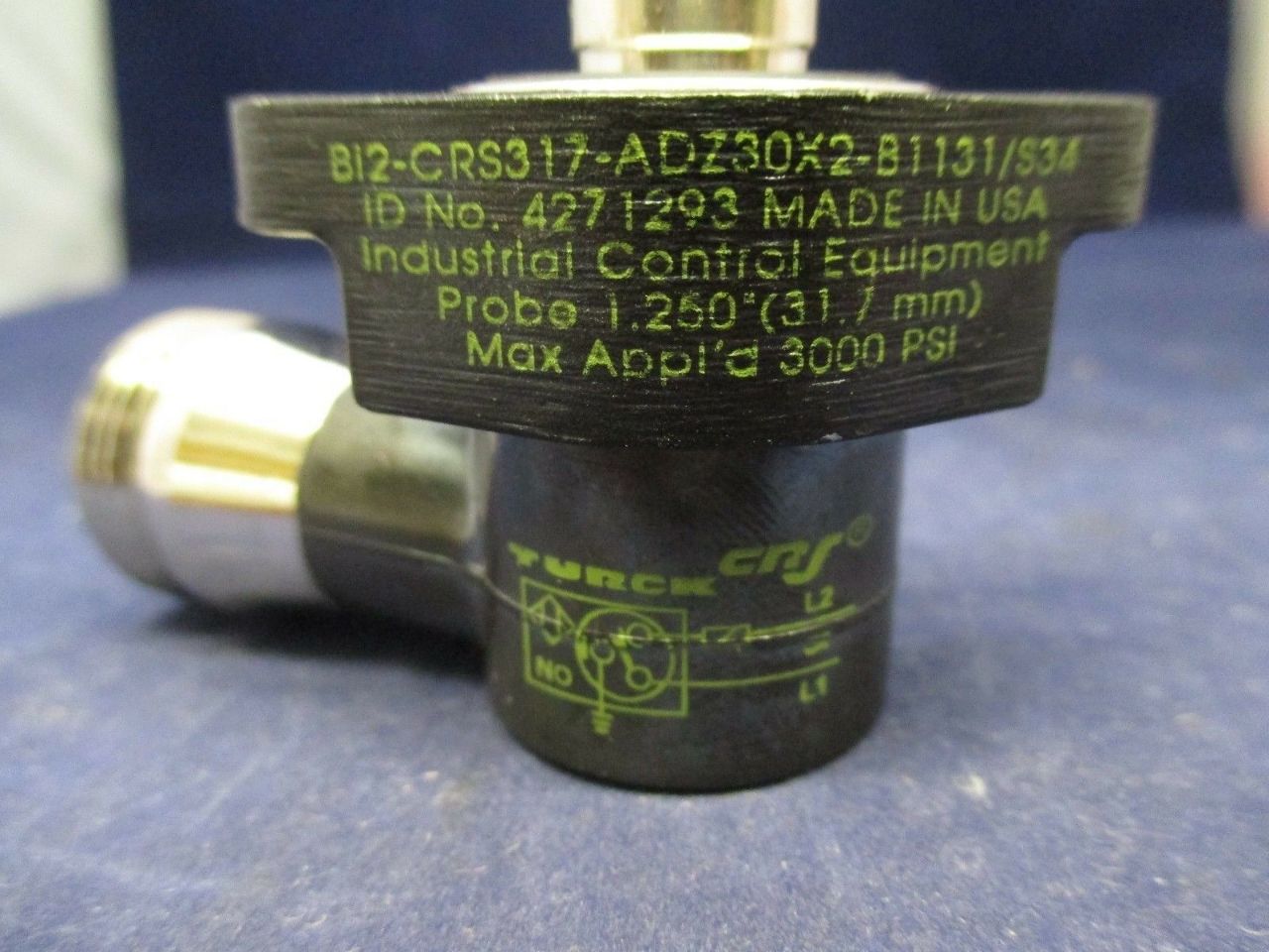 Turck BI2-CRS317-ADZ30X2-B1131/S34 4271293 Inductive Cylinder Sensor ... Turck BI2-CRS317-ADZ30X2-B1131/S34 4271293 Inductive Cylinder Sensor ...