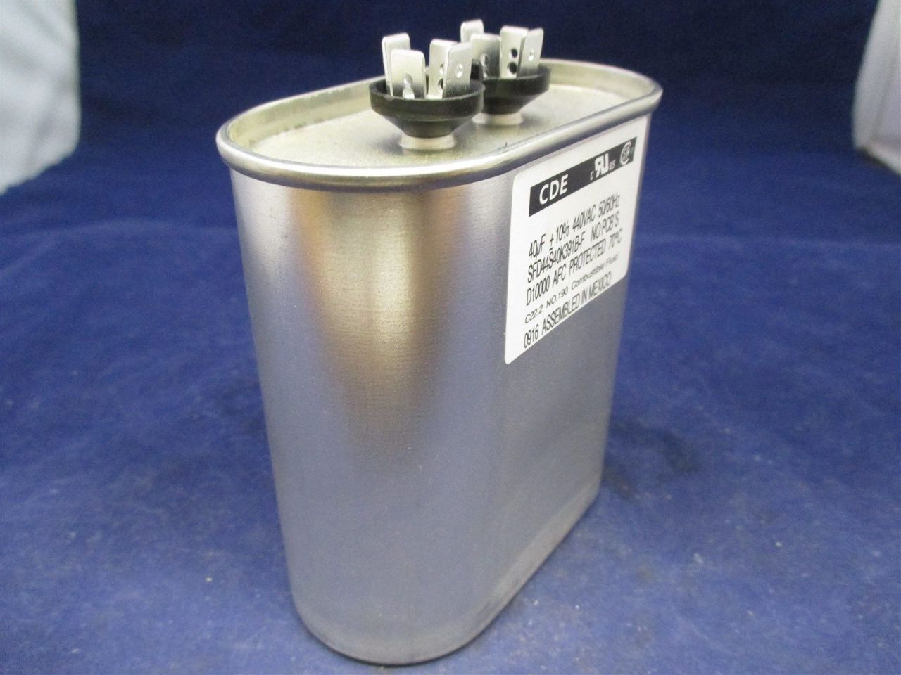 CDE Capacitor SFD44S40K391B-F | Process Industrial Surplus