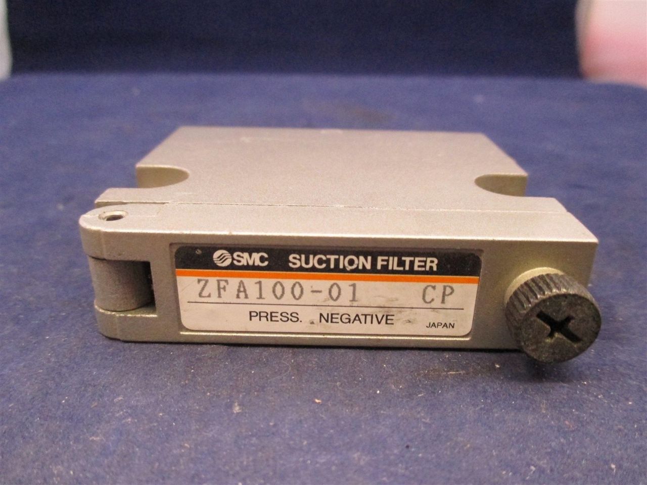SMC Suction Filter ZFA100-01 Lot of 2 | Process Industrial Surplus