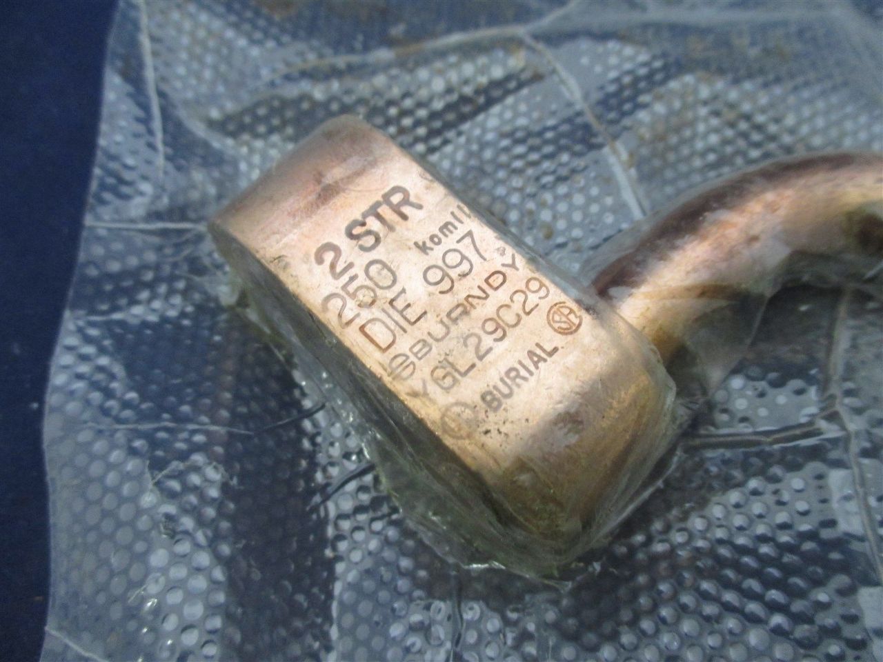 Burndy YGL29C29 Copper Compression Cross Grid Connector | Process ...