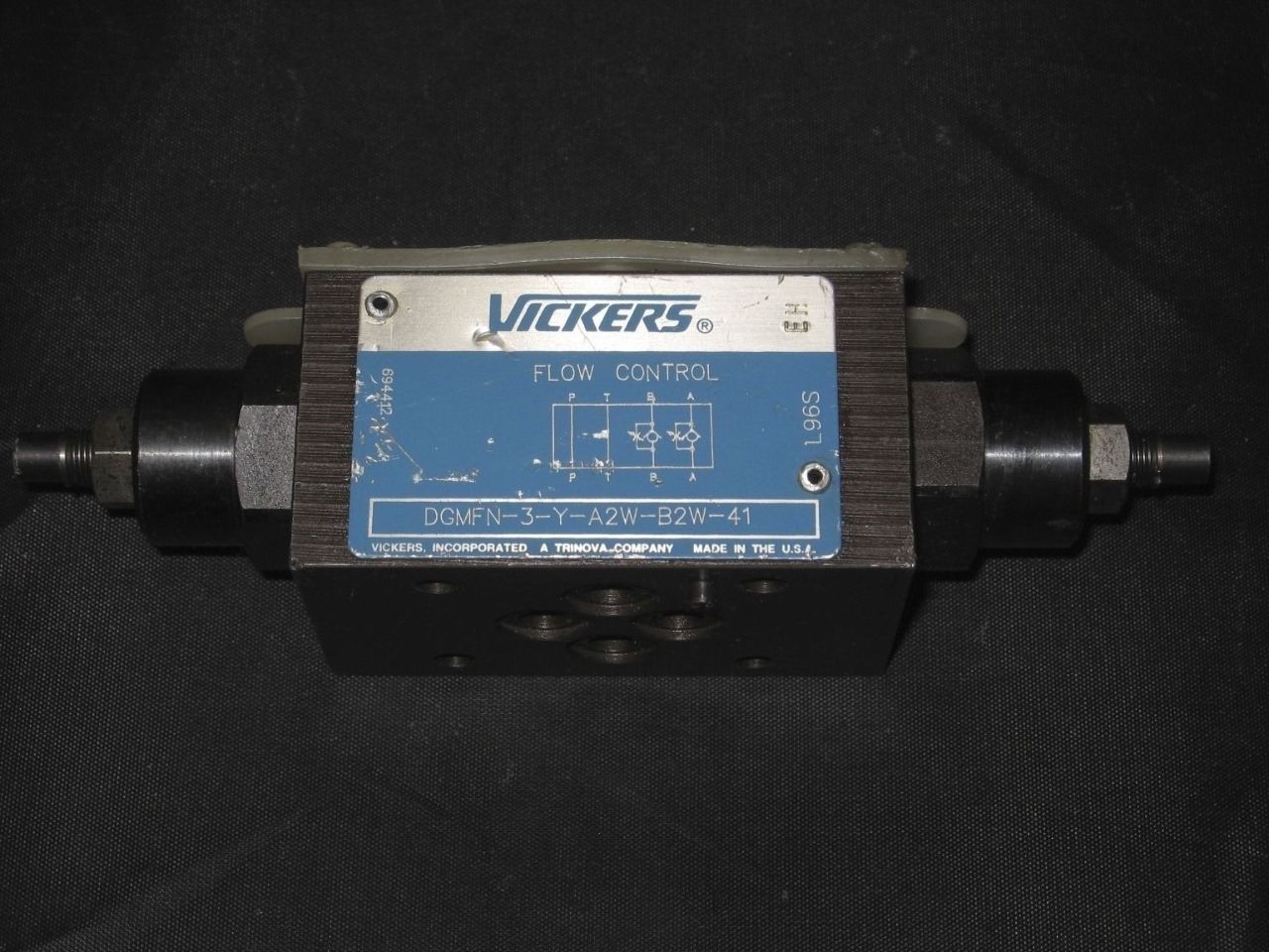 Vickers Hydraulic Flow Control Valve DGMFN-3-Y-A2W-B2W-41 | Process ...