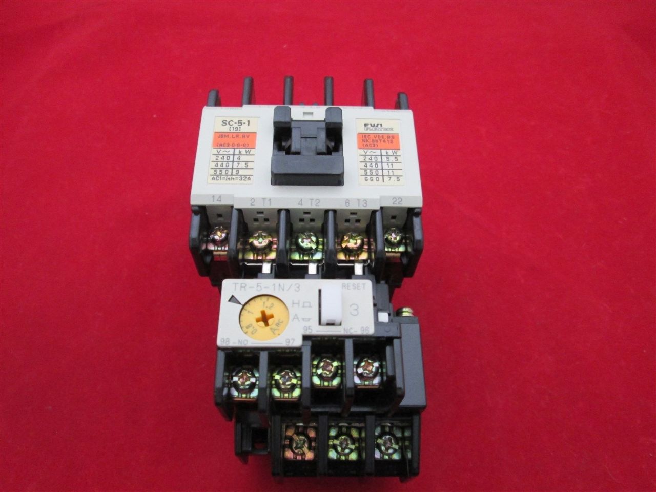 Fuji Electric Magnetic Switch SW-5-1/3H new | Process Industrial Surplus