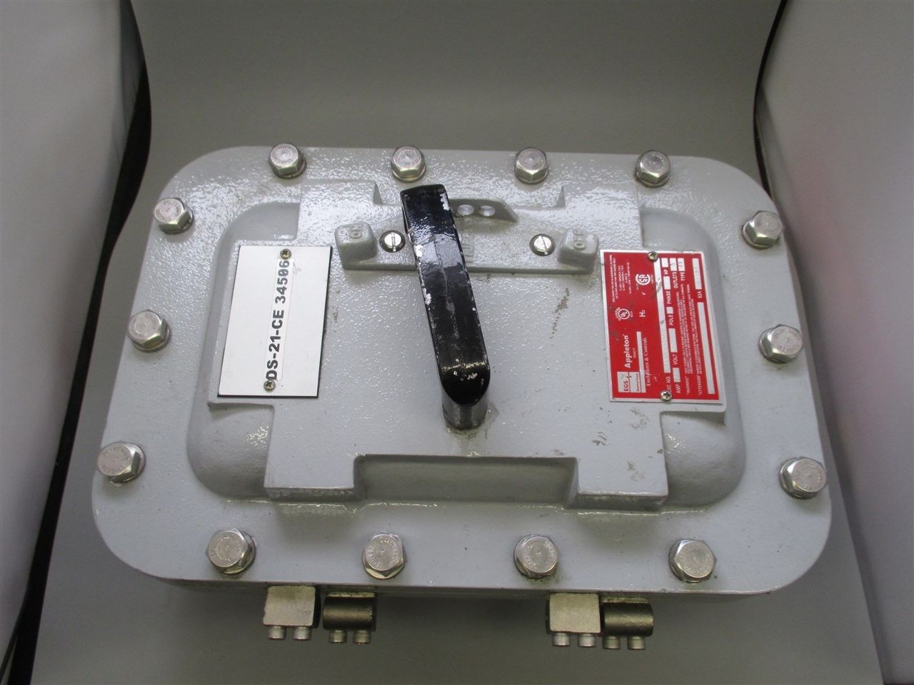 EGS Appleton AEAB6036DS Explosion Proof Disconnect Switch | Process ...