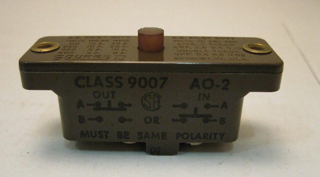 Square D Limit Switch 9007 AO-2 AO2 new | Process Industrial Surplus