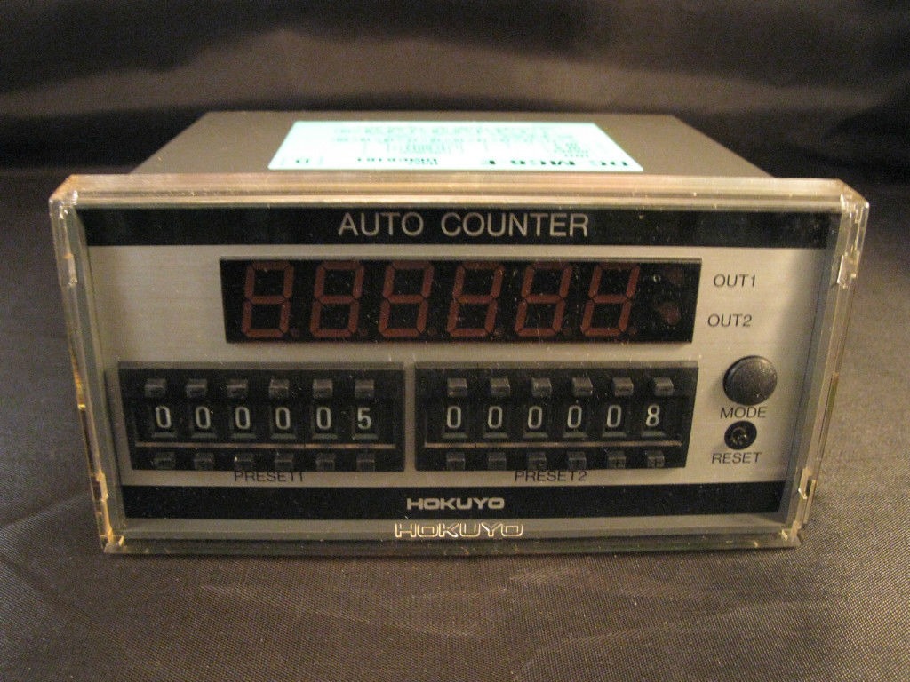 Hokuyo Electronic Counter DC-MC6-E DC-M new | Process Industrial Surplus