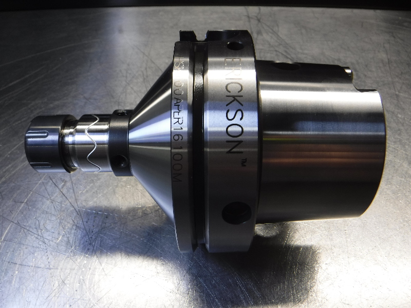 Erickson HSK100 ER16 Collet Chuck 3.7 Projection HSK100APER16100M ...