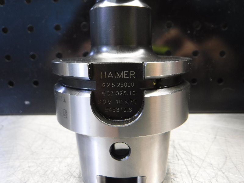 Schunk HSK63A ER16 Collet Chuck 2.8" Projection 06081708 (LOC120 ...