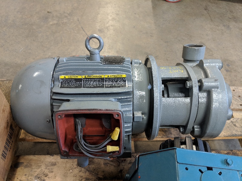 Weg 3 Phase 5 HP Closed Coupled Pump W22 (STK) | Superior Machine & Tool