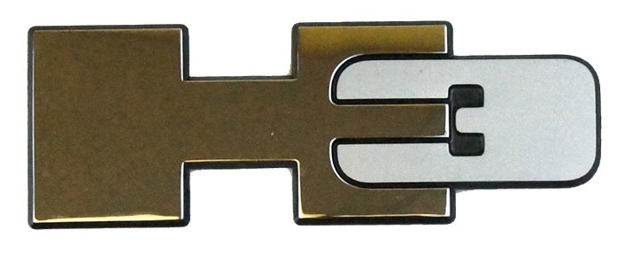 HUMMER H3 5 INCH EMBLEM BADGE DECAL 15094459 | eBay