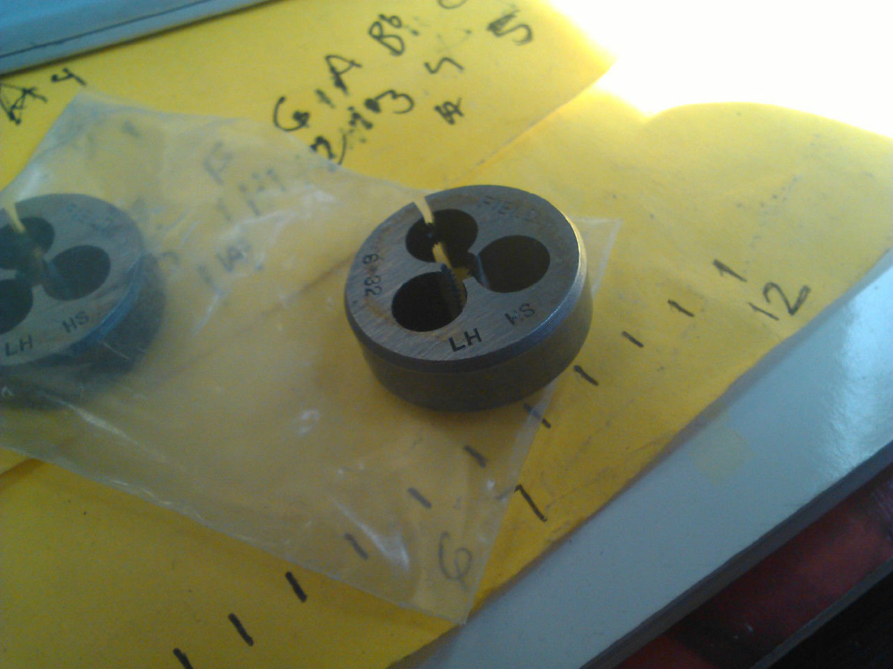 6-32 X 1" HIGH SPEED STEEL LEFT HAND ROUND ADJUSTABLE DIE | North Bay ...