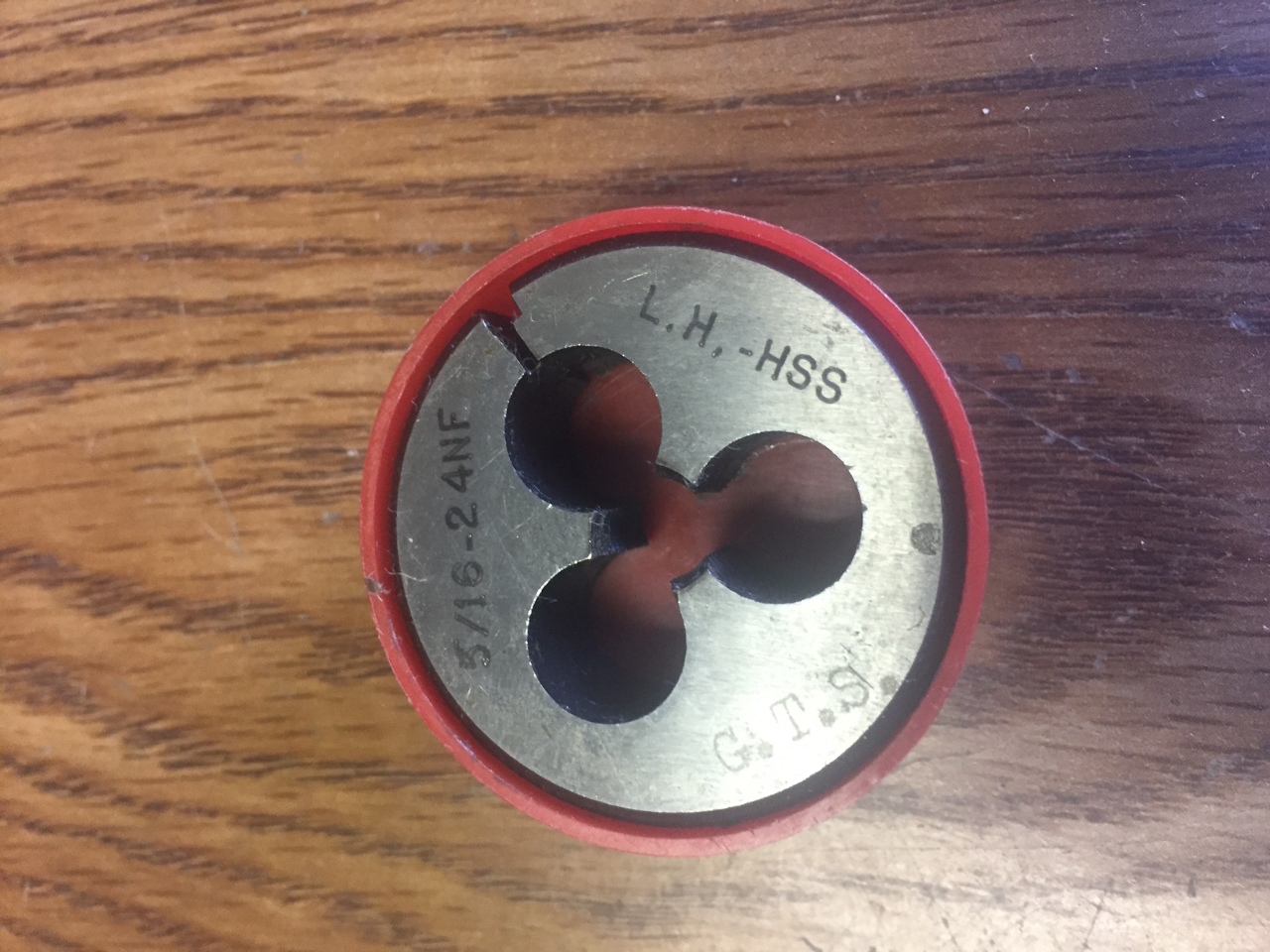 5/16-24 X 1-1/2" HIGH SPEED STEEL LEFT HAND ROUND ADJUSTABLE DIE ...