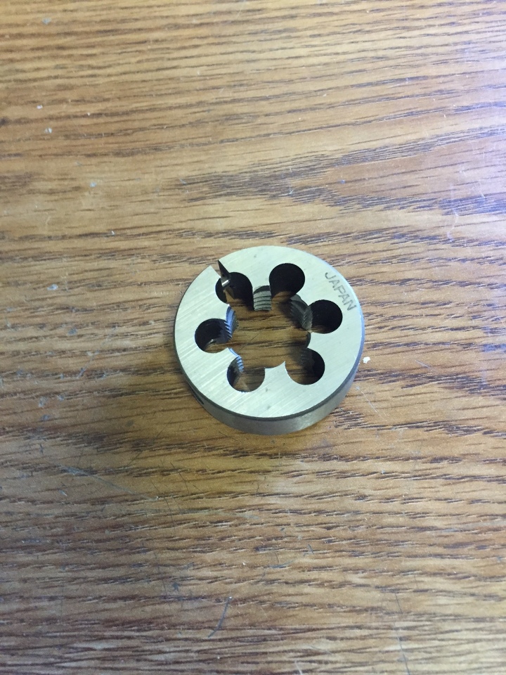 M17 x 1.00 X 1-1/2" HIGH SPEED STEEL ROUND ADJUSTABLE DIE | North Bay ...