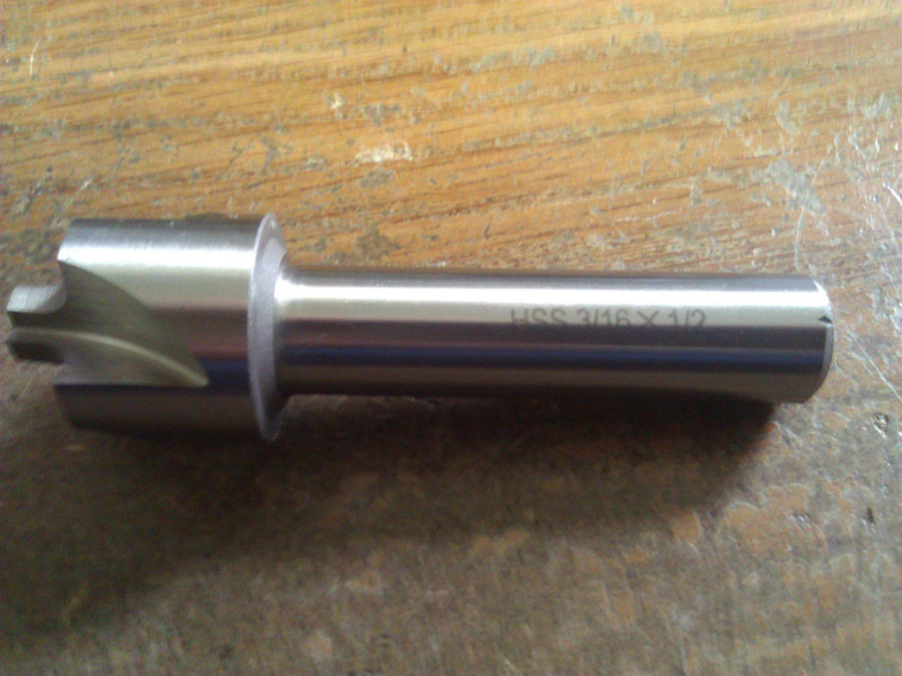 .1875 3/16" RADIUS HIGH SPEED STEEL CORNER ROUNDING END MILL 1/2" SHANK ...