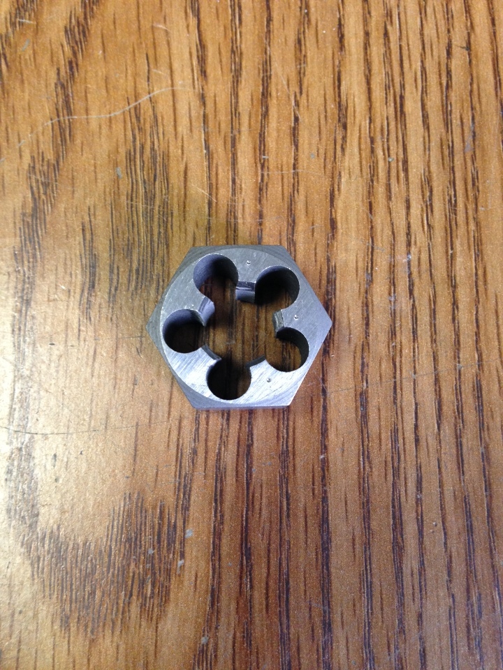 M11 X .50 CARBON STEEL HEX RE-THREADING DIE | North Bay Cutting Tools