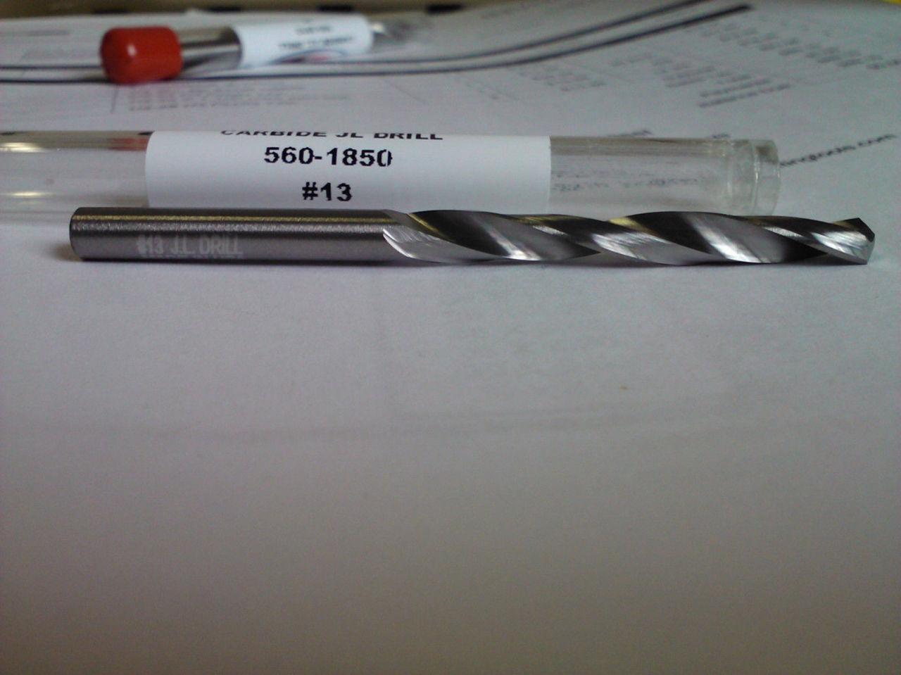 .1850" #13 CARBIDE STANDARD LENGTH DRILL | North Bay Cutting Tools