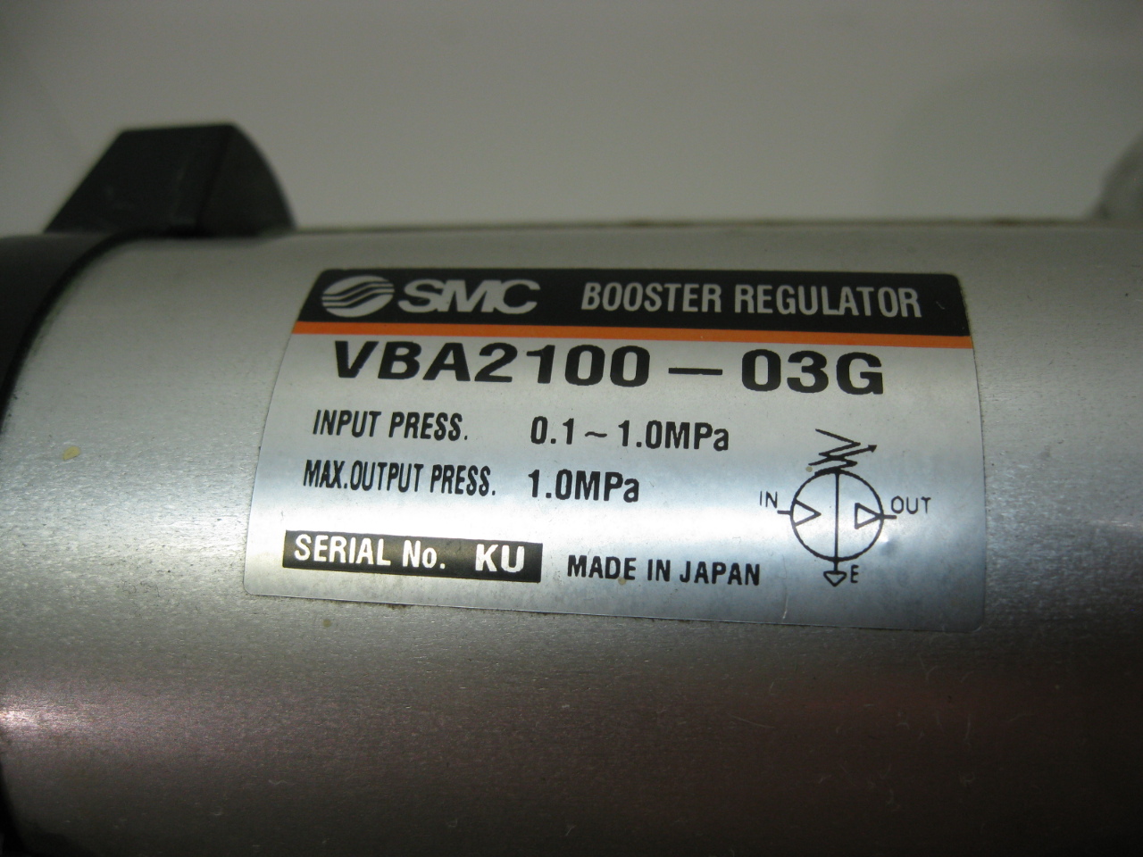 Smc VBA2100-03G Booster Regulator with Air Tank VBAT10A | eBay