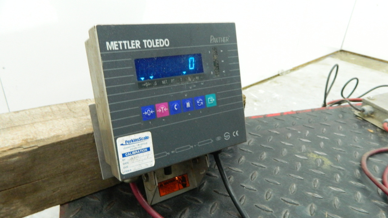 Mettler Toledo 48" x 48" Pallet Scale 5000 Lb. Capacity with Digital ...