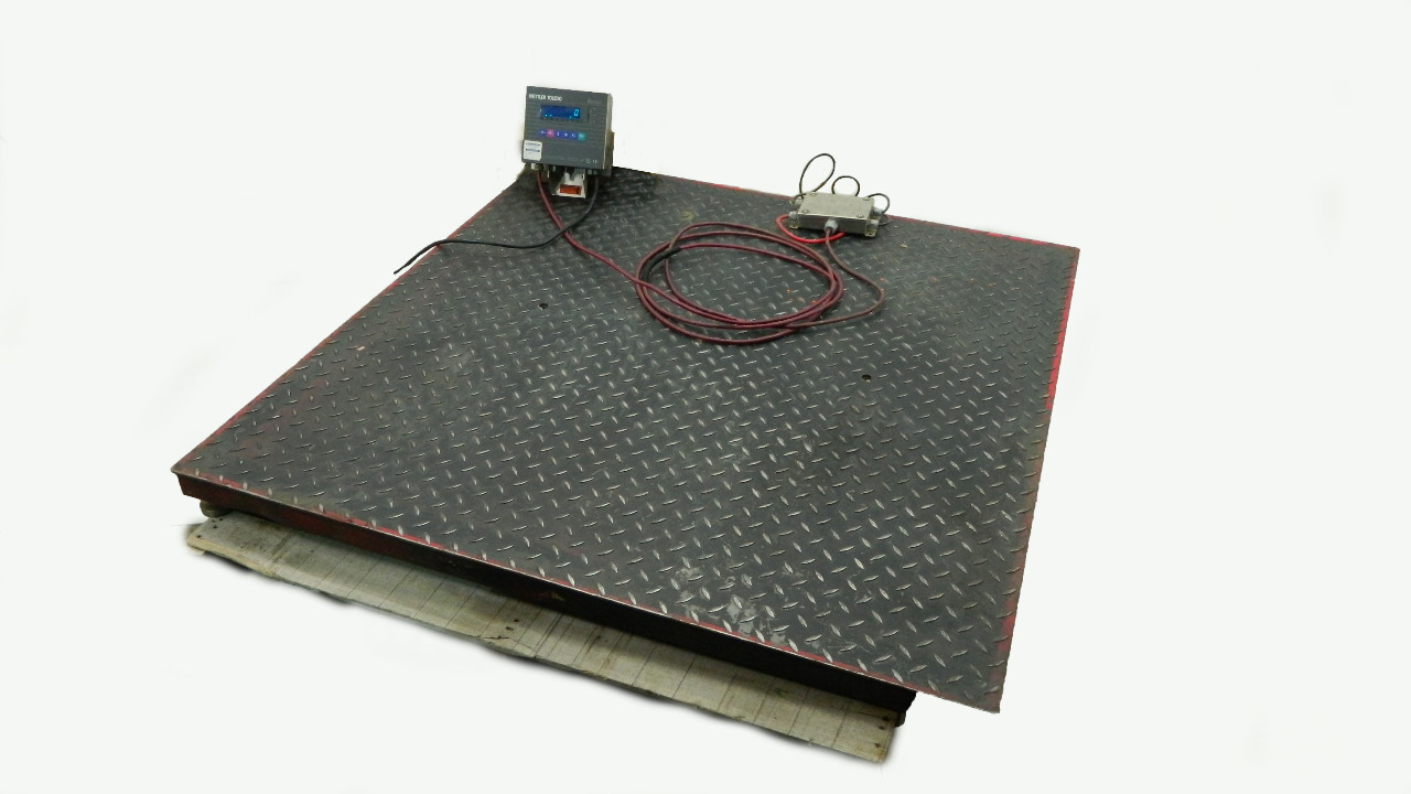 Mettler Toledo 48" x 48" Pallet Scale 5000 Lb. Capacity with Digital ...