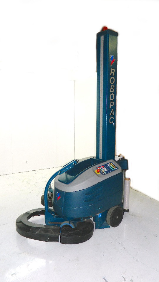 Robopac S5 Automatic Stretchwrap Machine Pallet Wrapper 100" Wrap ...