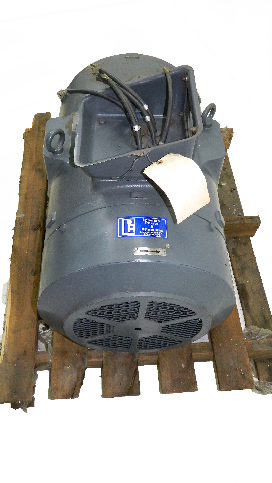 Fuji Electric 100 Hp Motor 225M Frame 1170 RPM 460Vac 3 Phase 123 Amp ...